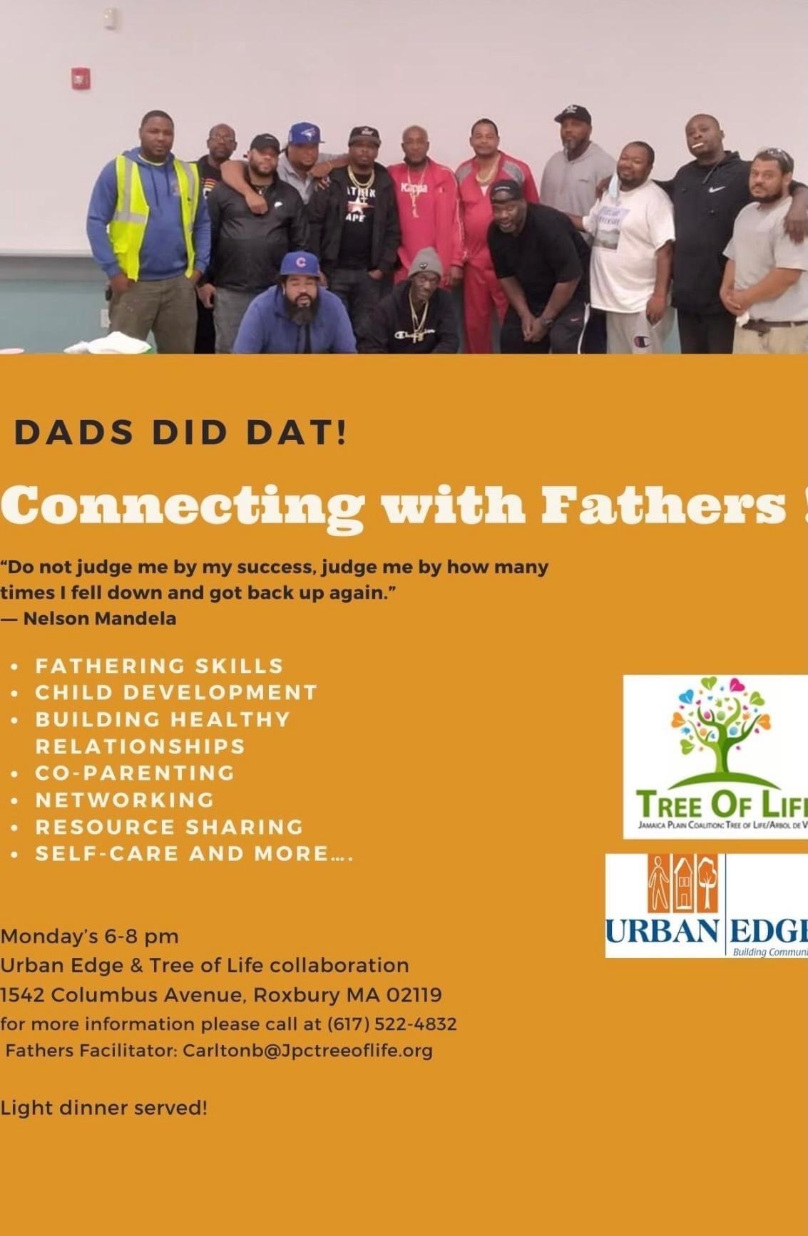 Fathers Group – Tree of Life – Jamaica Plain